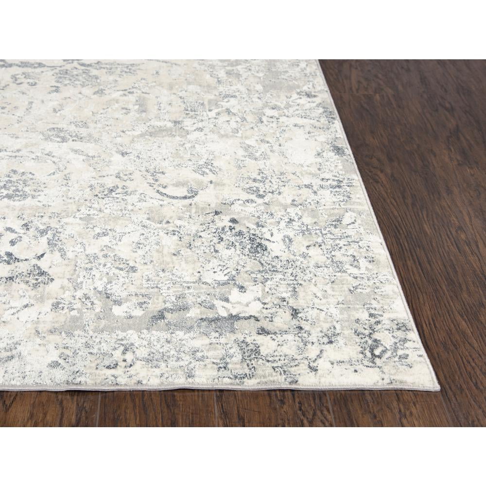 Alora Decor Glamour 7'10"x9'10" Vine/Scroll Cream/Gray/Rust/Blue Area ...