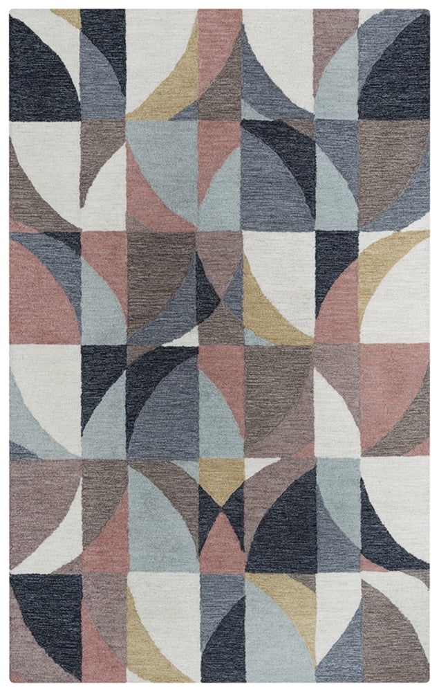 Alora Decor Midland Neutral Gray 5'X7'6" Tufted Wool Rug - Walmart.com