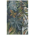 Alora Decor Mirage 8'9" x 11'9" Floral Gray/Blue/Green/White/Orange Rug ...
