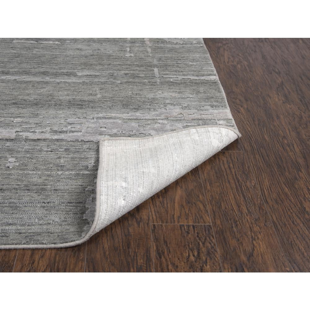 Alora Decor Radiant 8' x 10' Abstract Gray/Lt. Gray Hybrid Area Rug ...