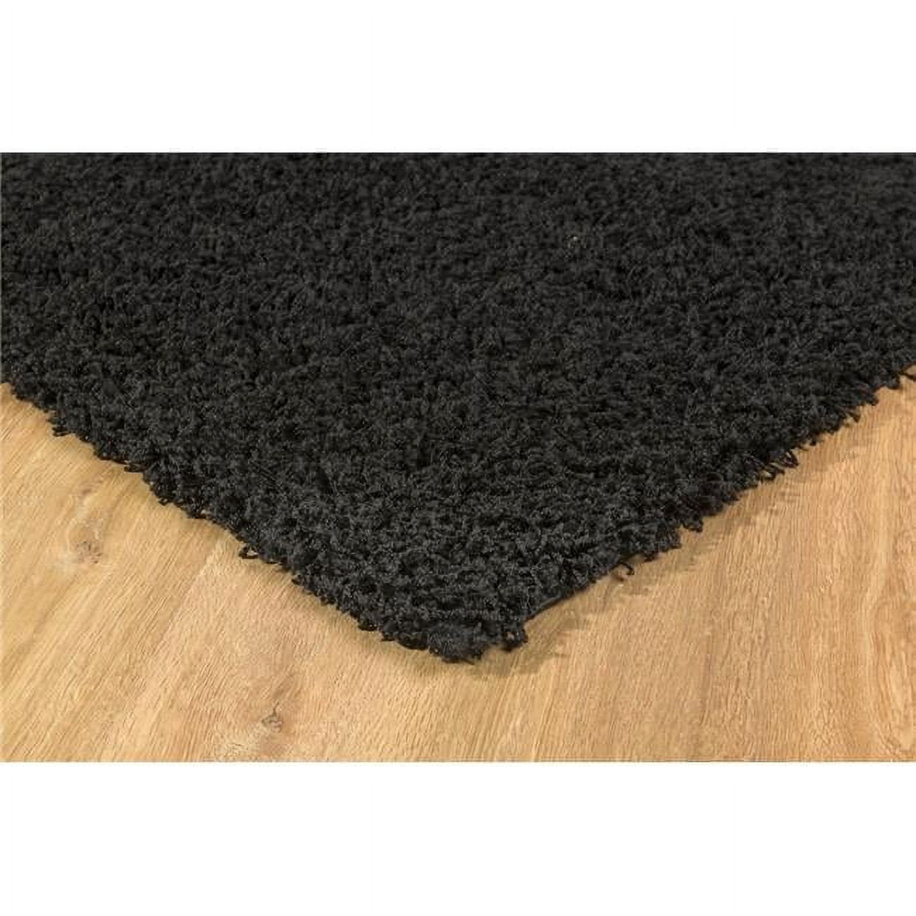 Alora Shag Rug, Black - 4 x 6 ft. - Walmart.com
