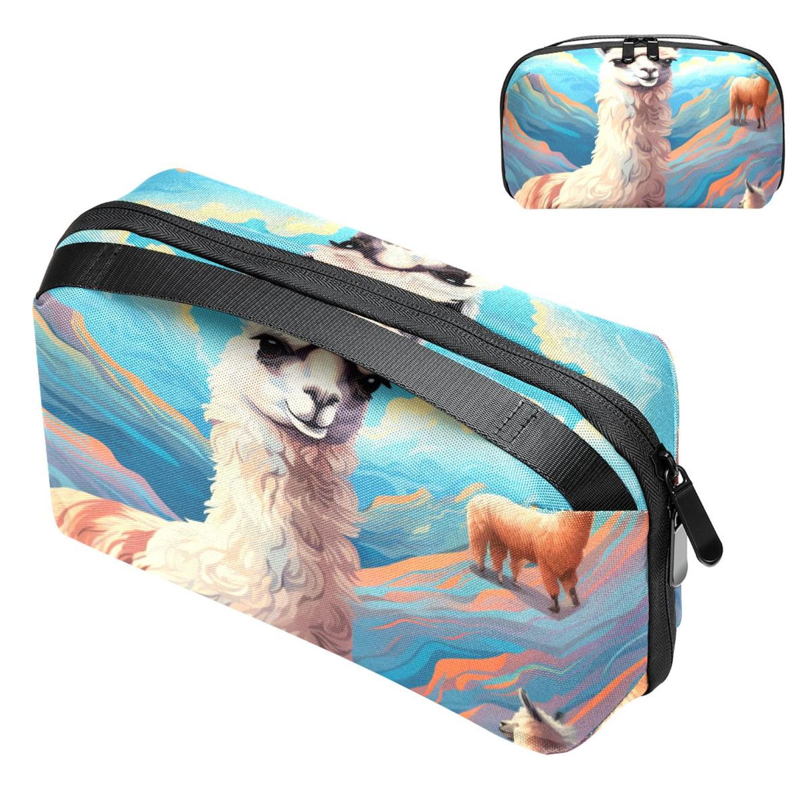 Alpaca Digital Bag with Oxford Fabric, Waterproof, Charger Pouch, USB ...