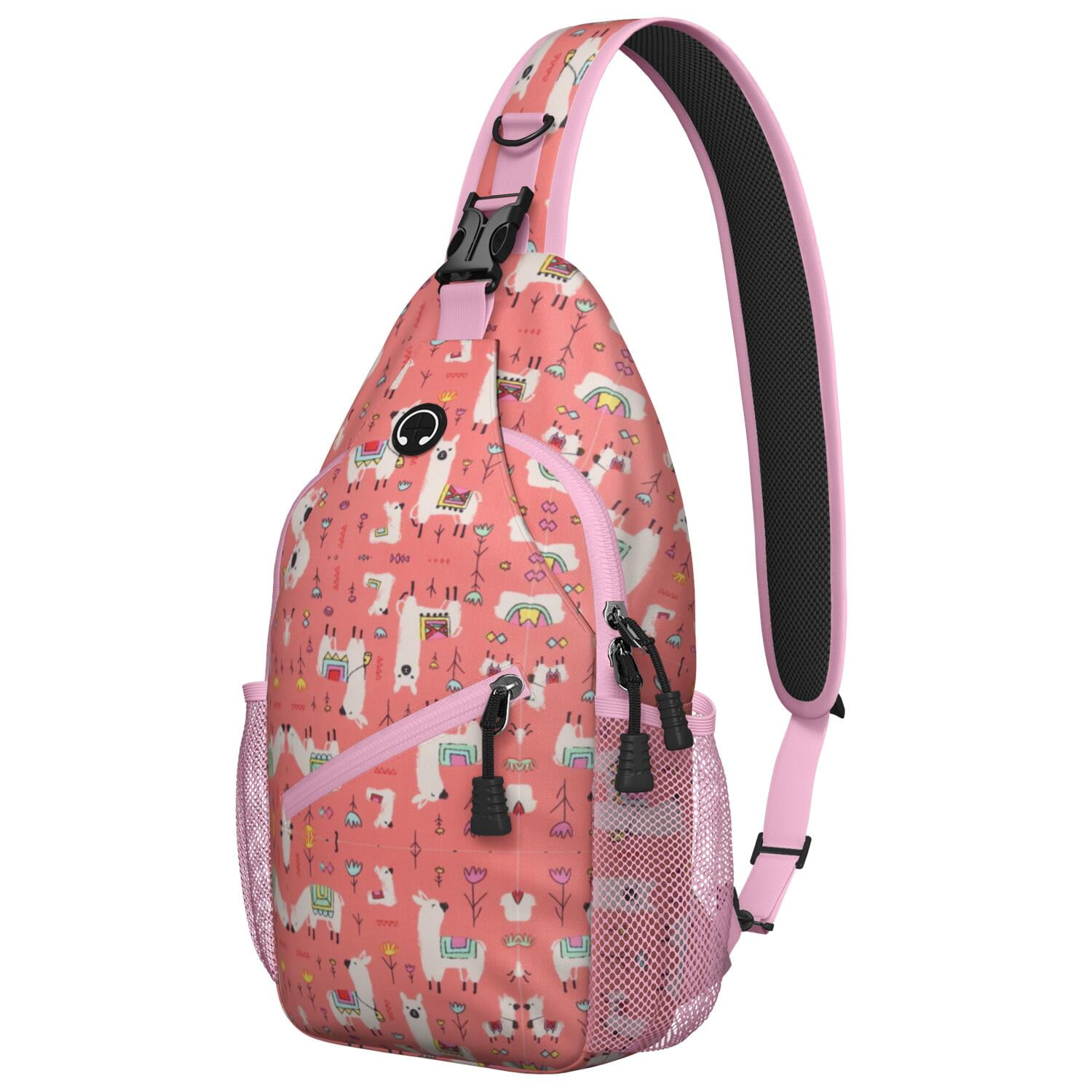 Alpaca Dinosaur Print Backpack - Prehistoric & Playful Hiking Backpack ...