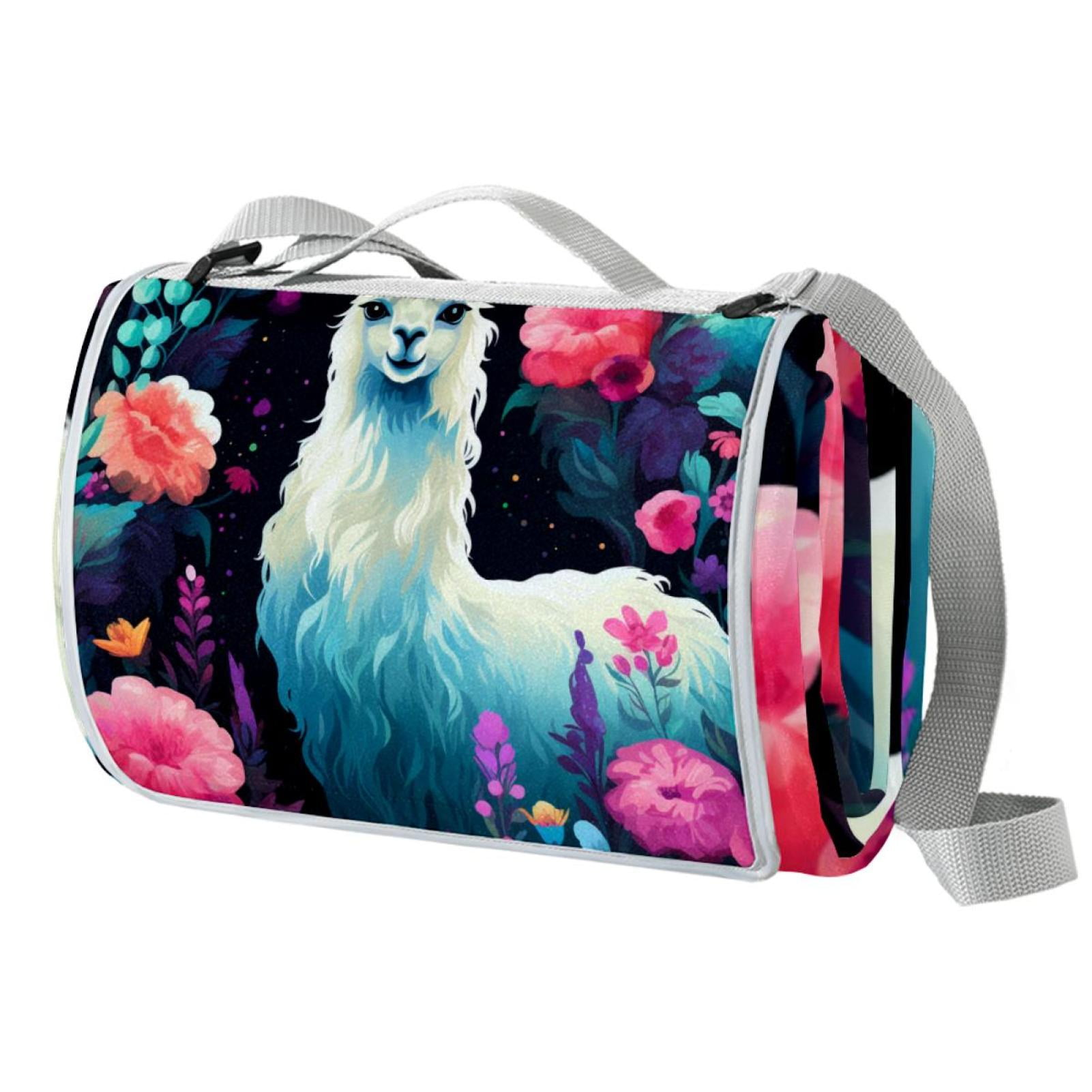 Alpaca Extra-Large Canvas Picnic Mat for Outdoor Beach Camping ...