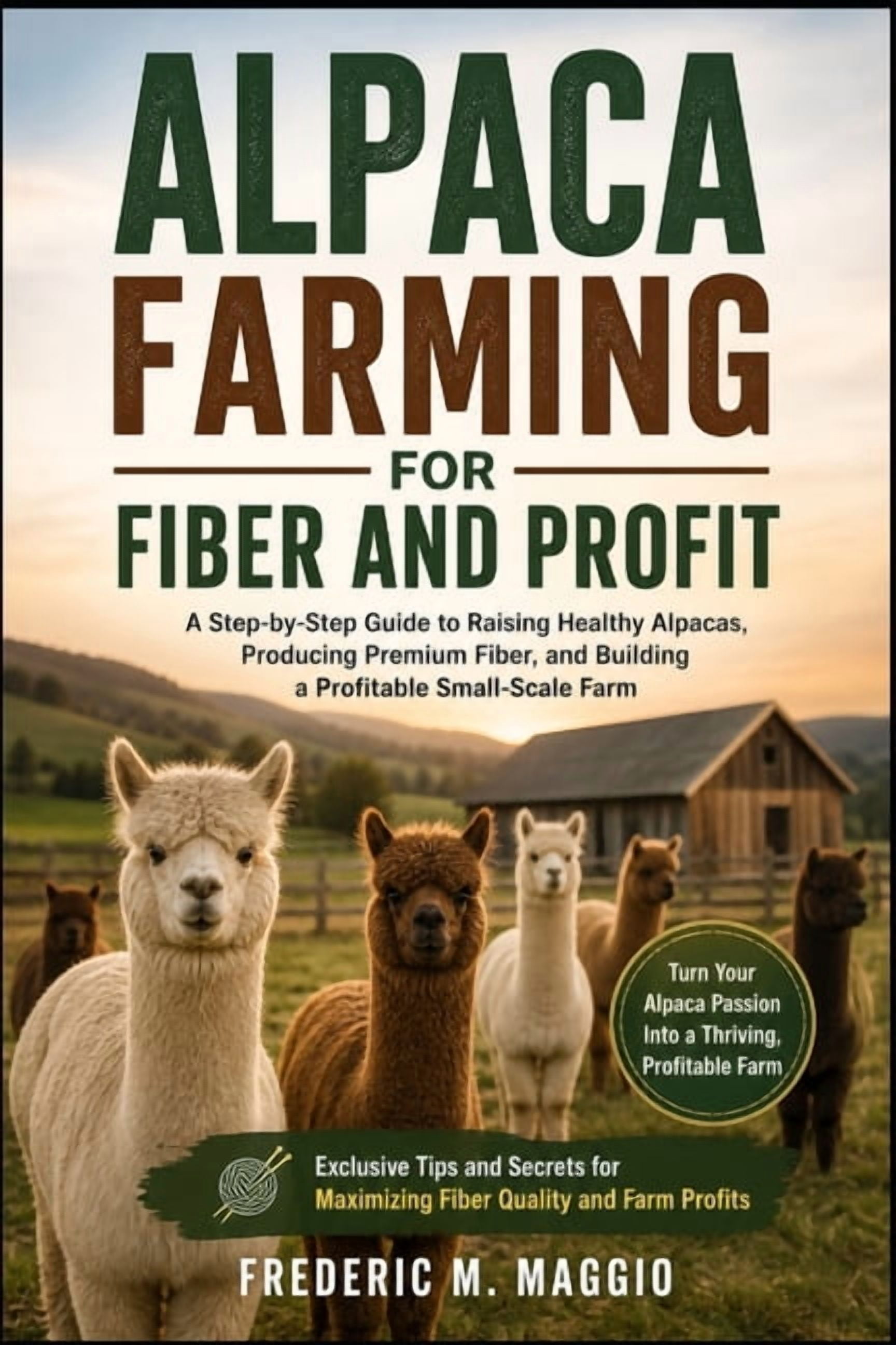 Alpaca Farming for Fiber and Profit: A Step-By-Step Guide To Raising ...