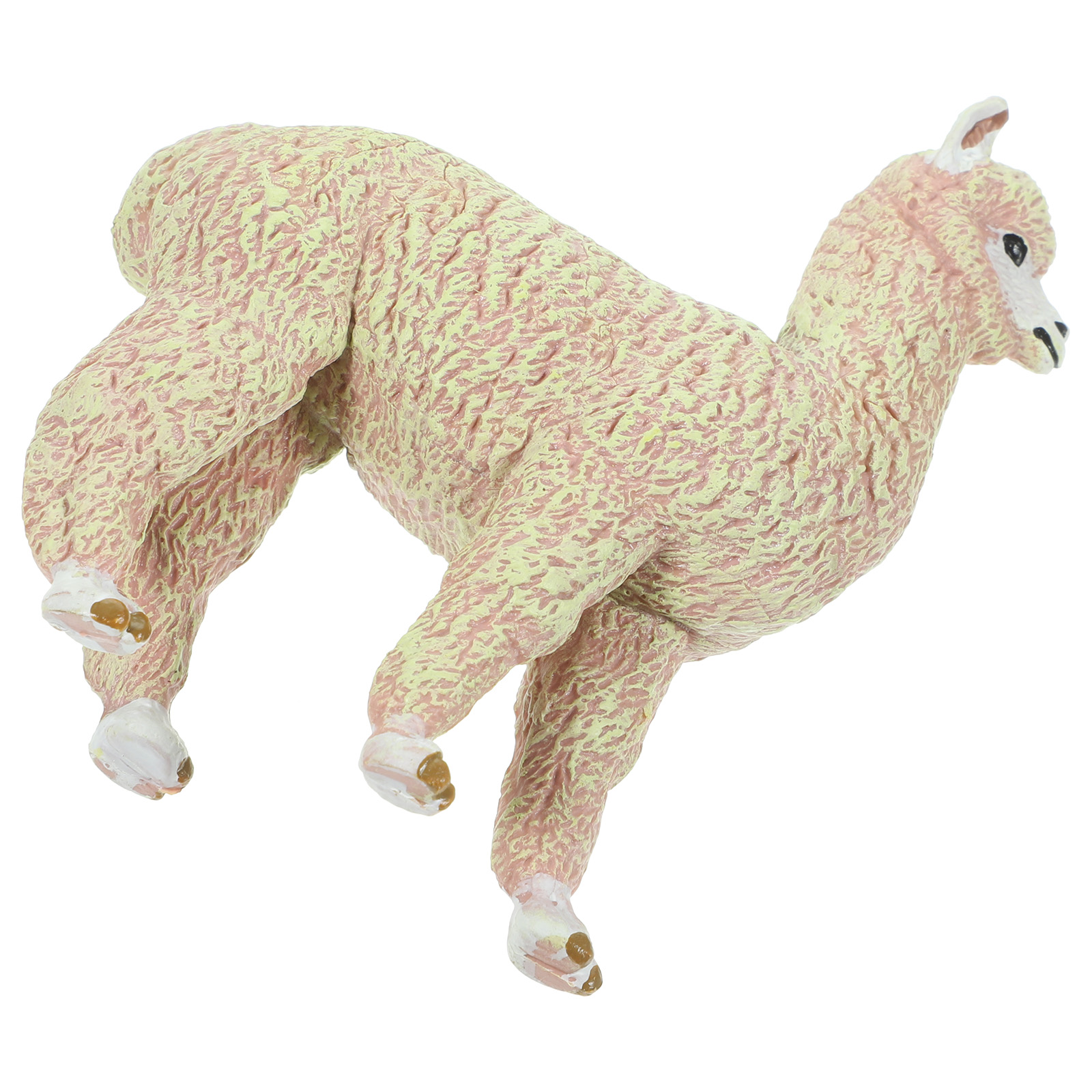 Alpaca Figure Alpaca Model Toy Realistic Animal Model Child 9X8X2.5CM ...