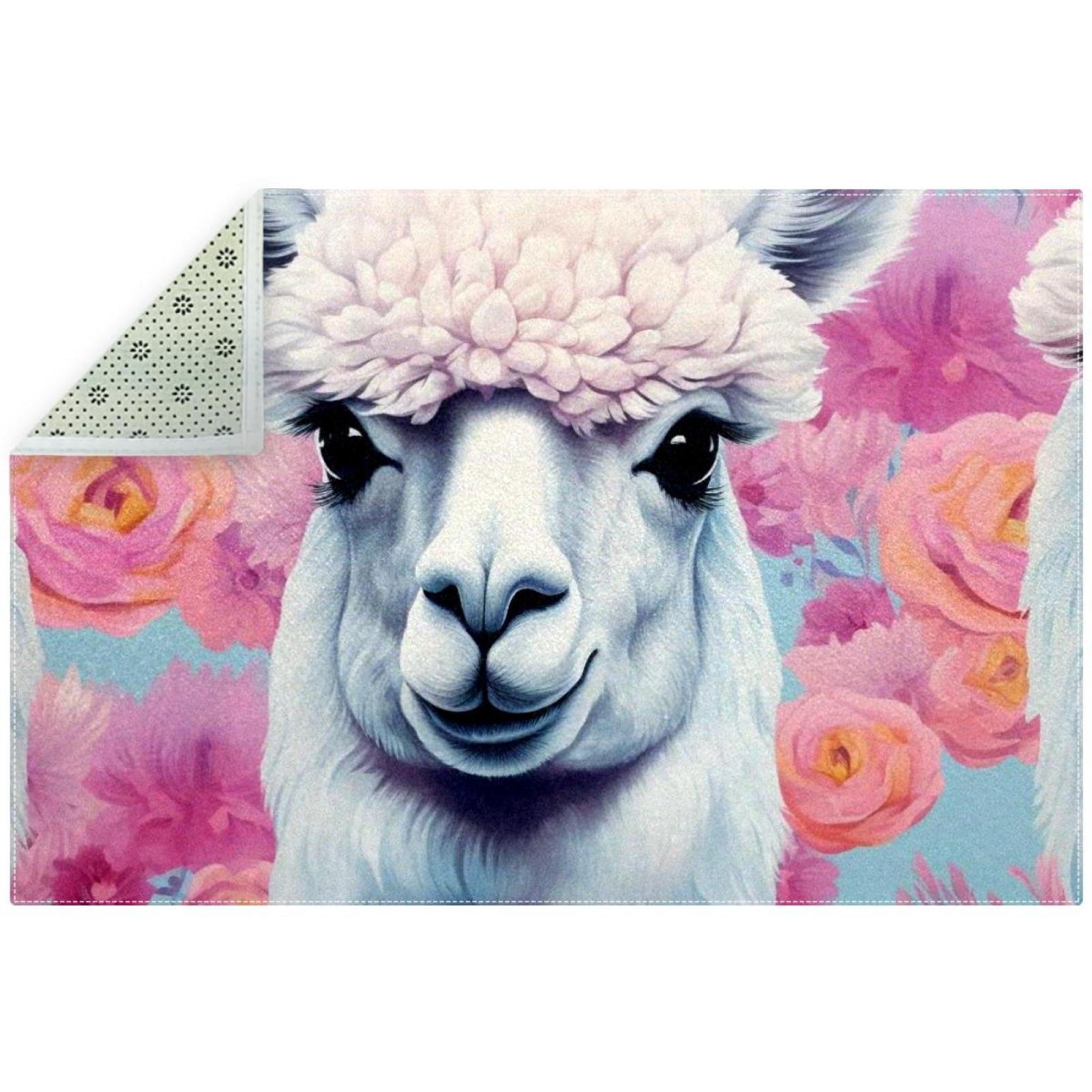 Alpaca High-Quality Polyester Door Rug - Durable Indoor Entry Mat with ...