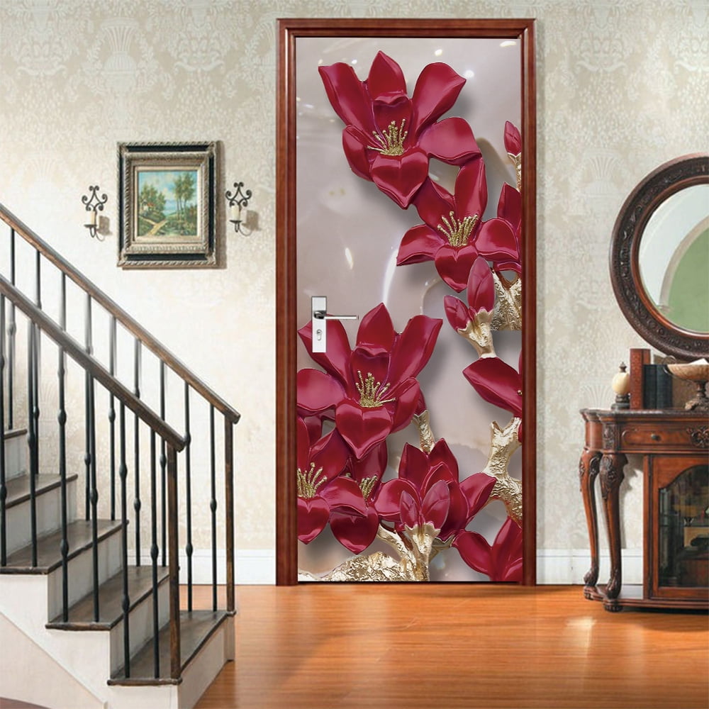 Alpaca In Car Door Stickers City Street Scenery Bedroom Ornaments ...