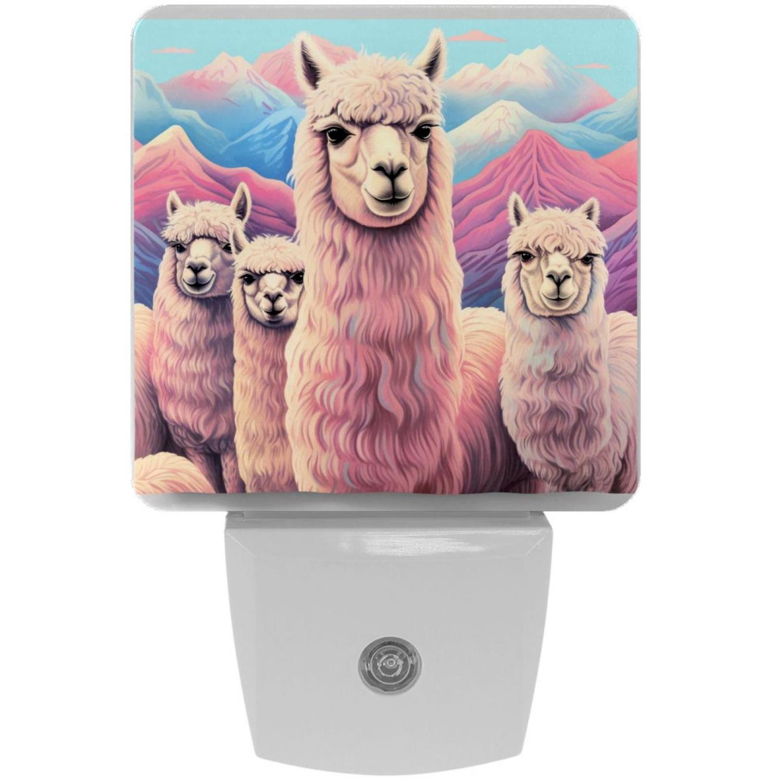 Alpaca LED Square Night Lights - Energy Efficient & Elegant Decorative ...