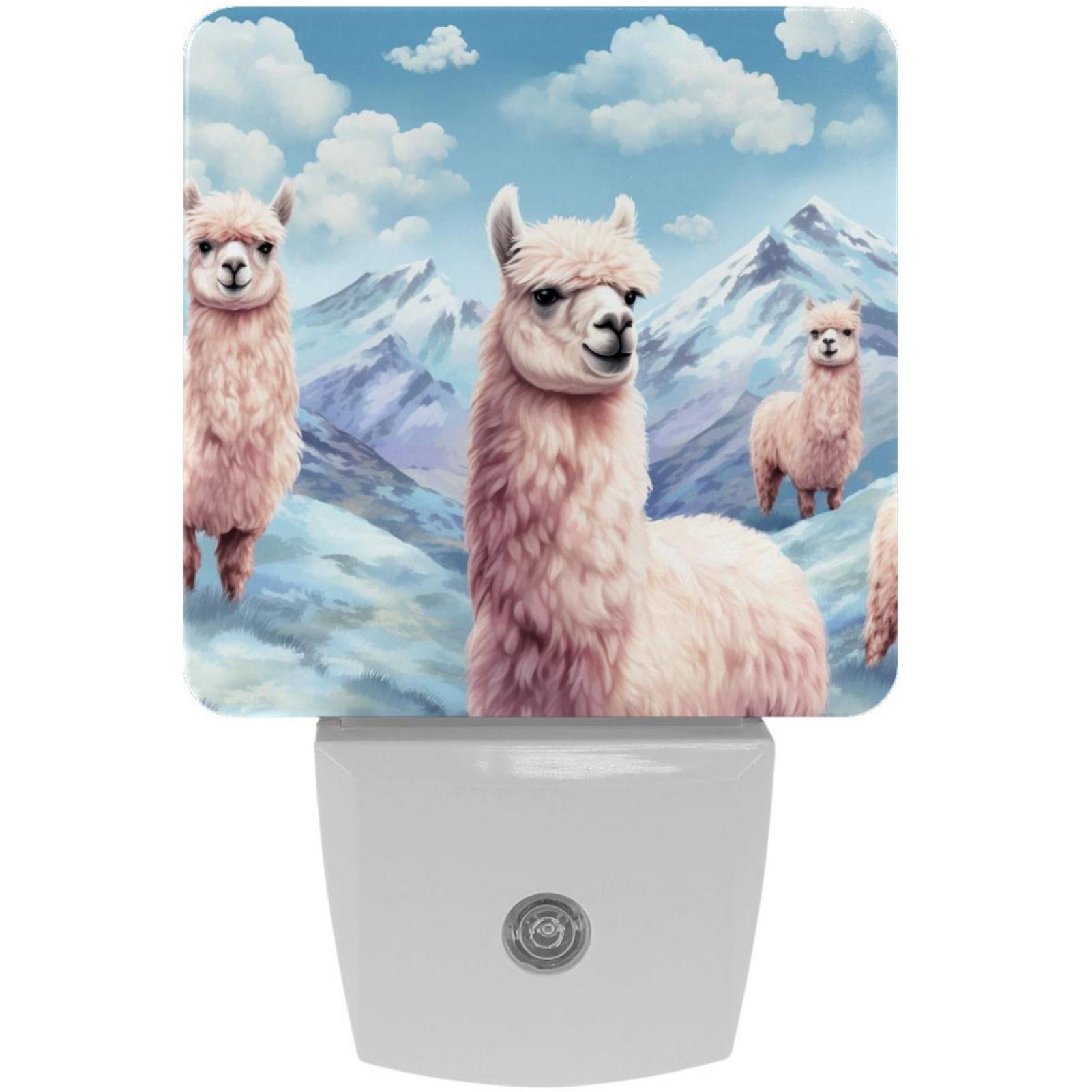Alpaca LED Square Night Lights - Energy Efficient and Stylish Bedroom ...