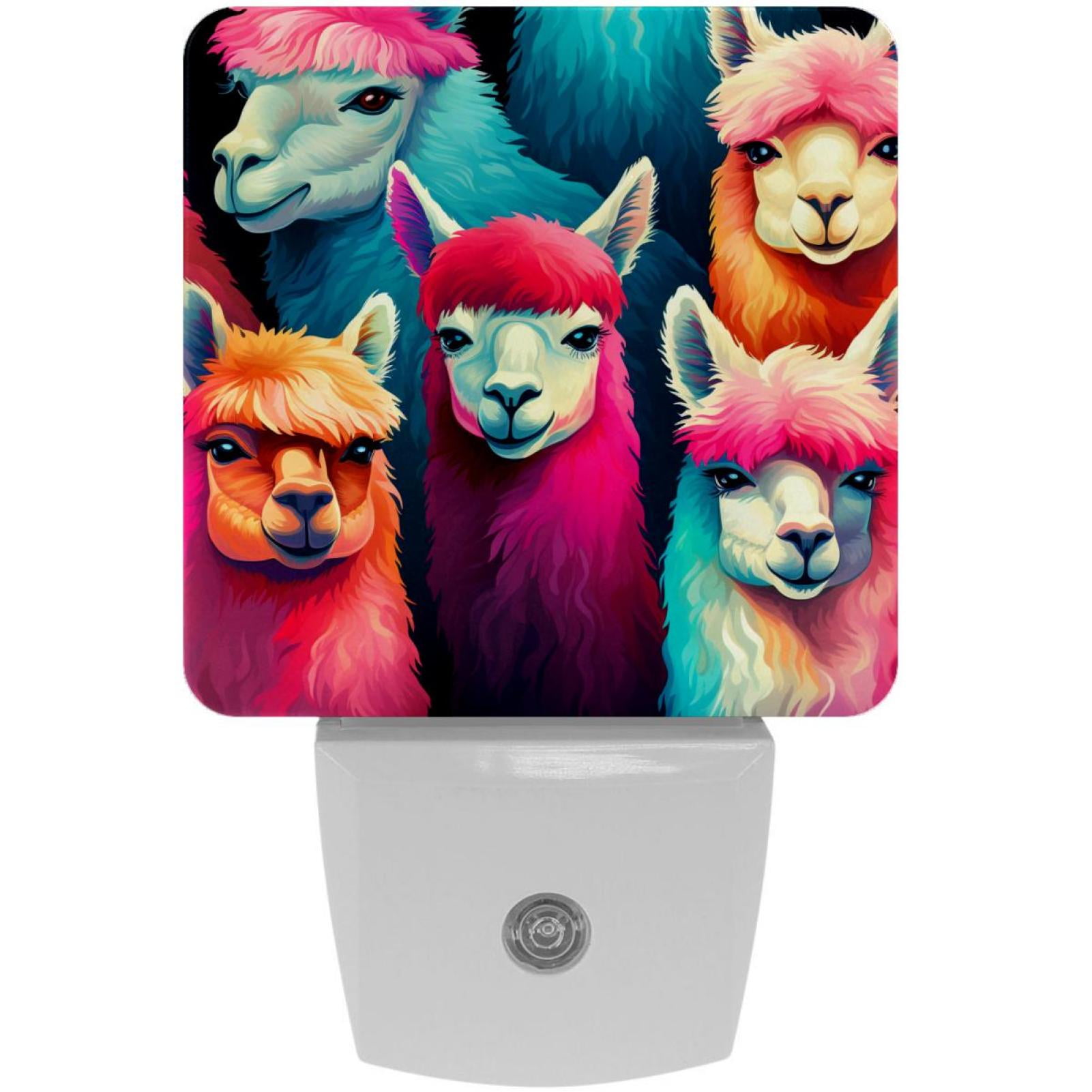 Alpaca LED Square Night Lights - Energy Efficient and Stylish Bedroom ...