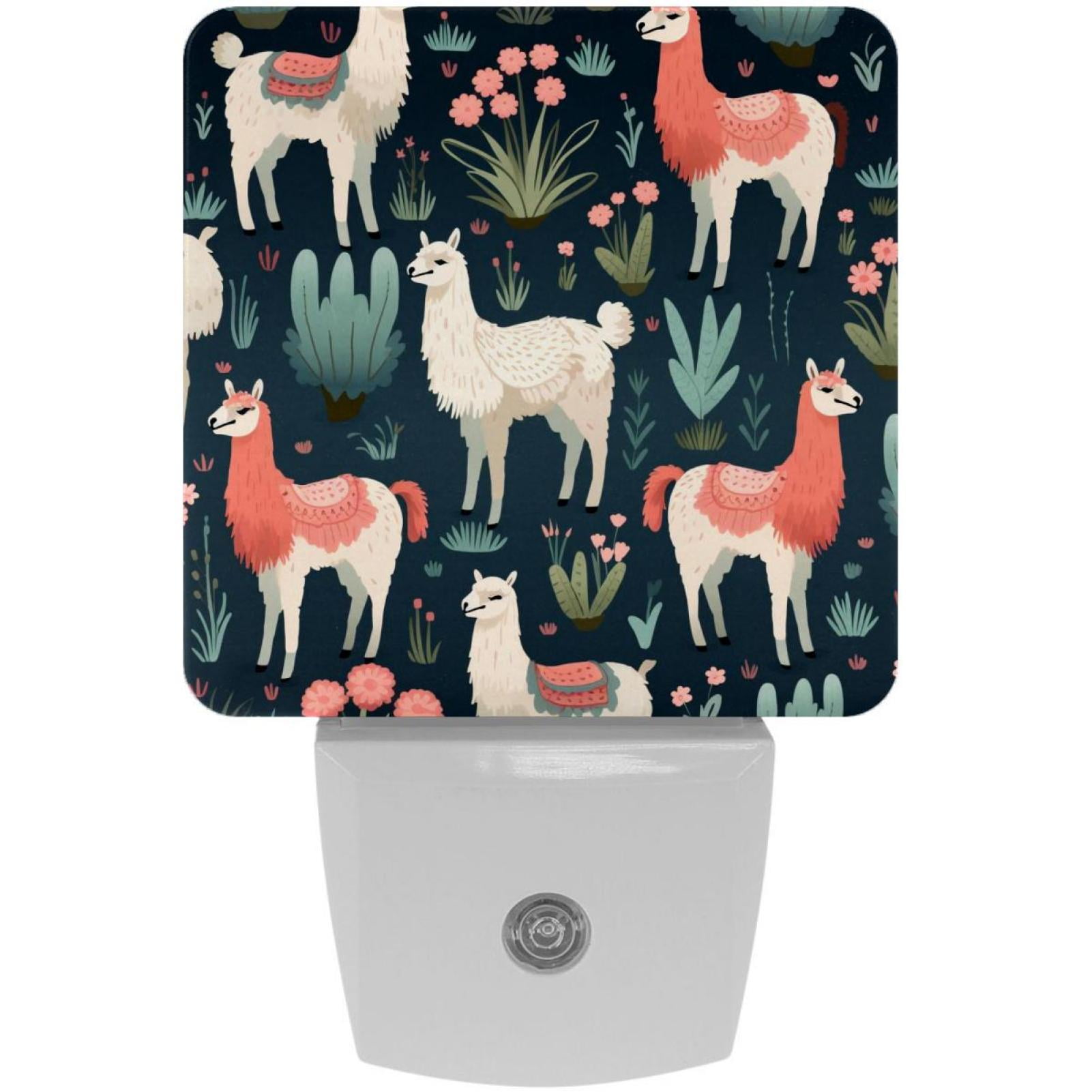 Alpaca LED Square Night Lights - Energy Efficient and Stylish Decor for ...