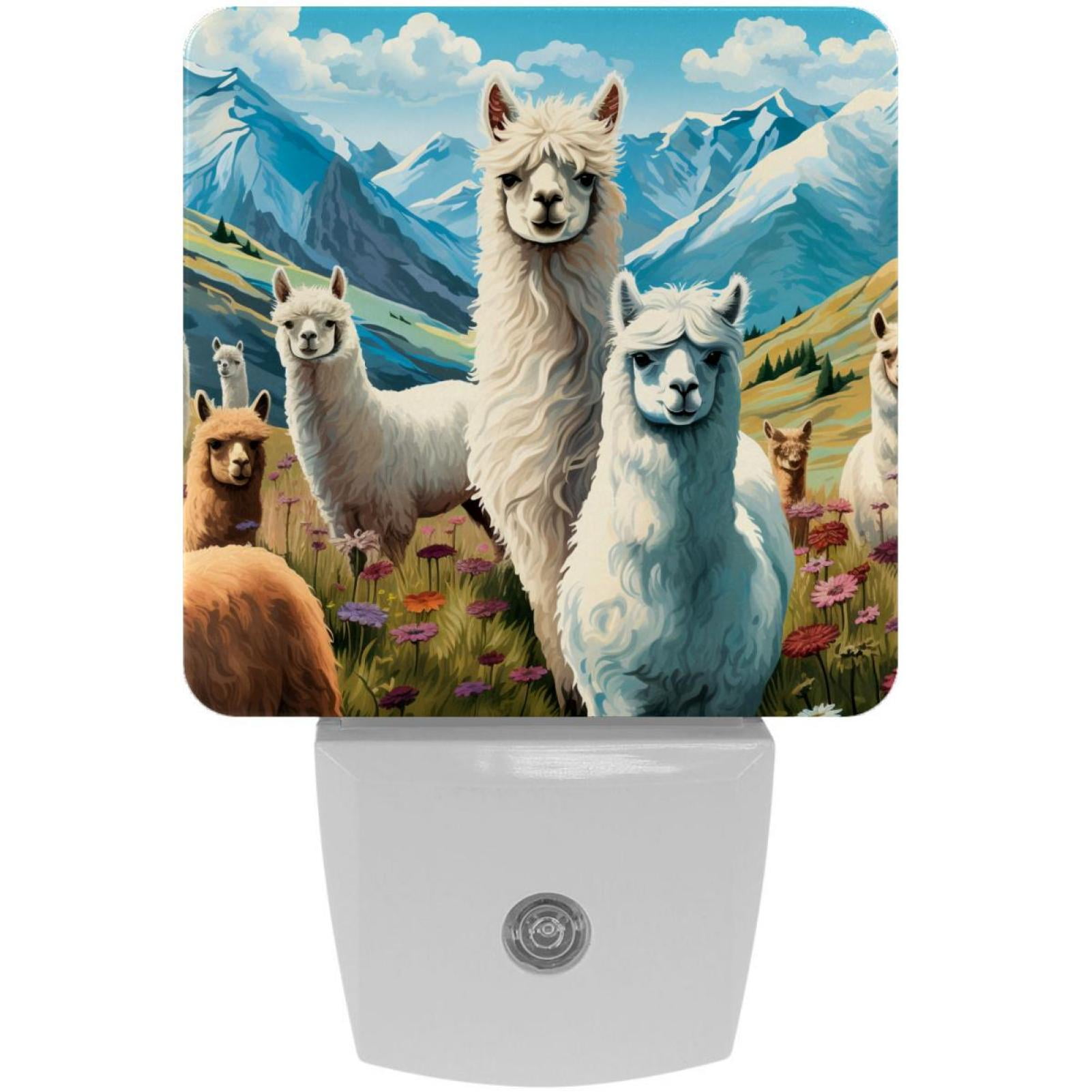 Alpaca LED Square Night Lights: Energy-Efficient and Stylish ...