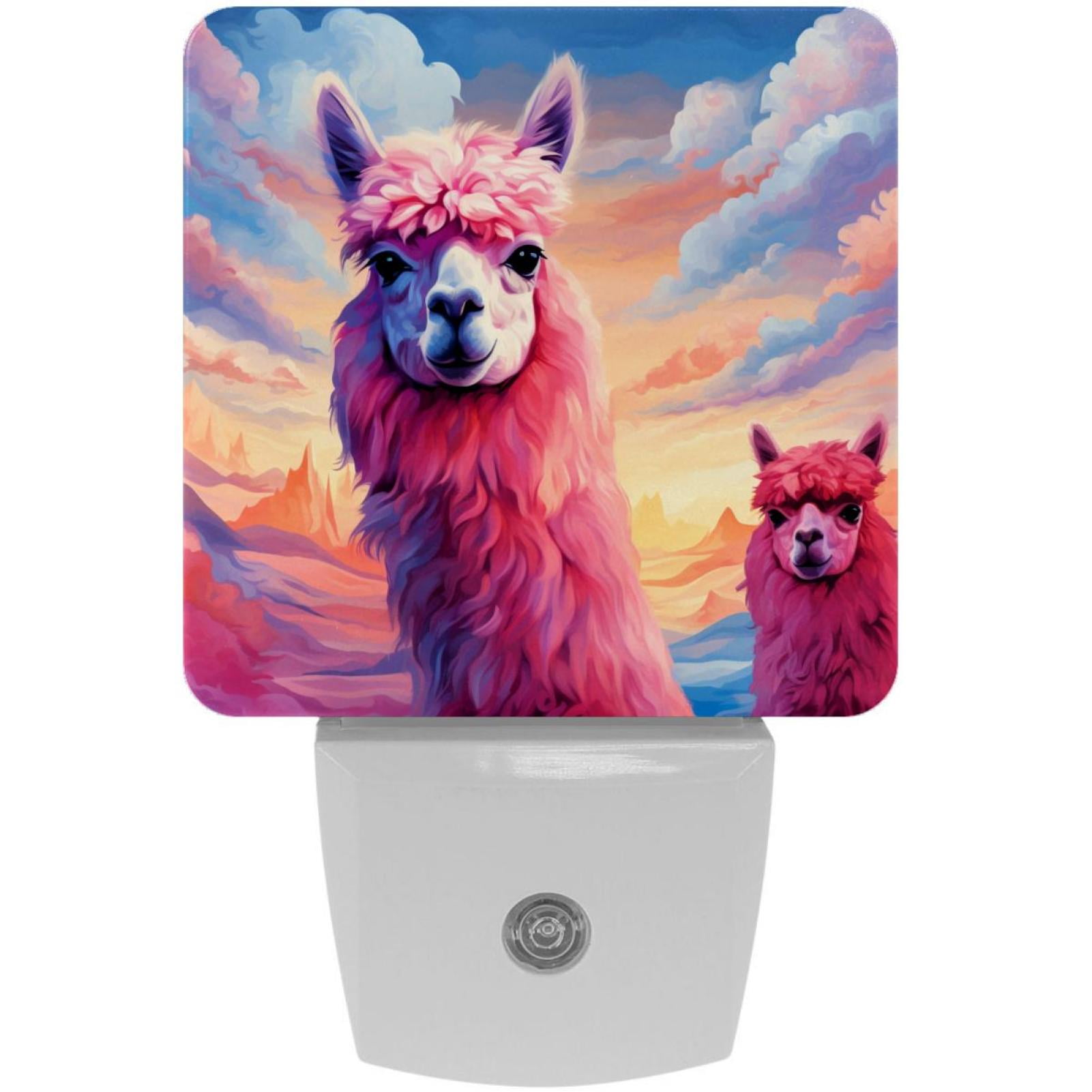 Alpaca LED Square Night Lights- Modern and Energy Efficient Bedside ...