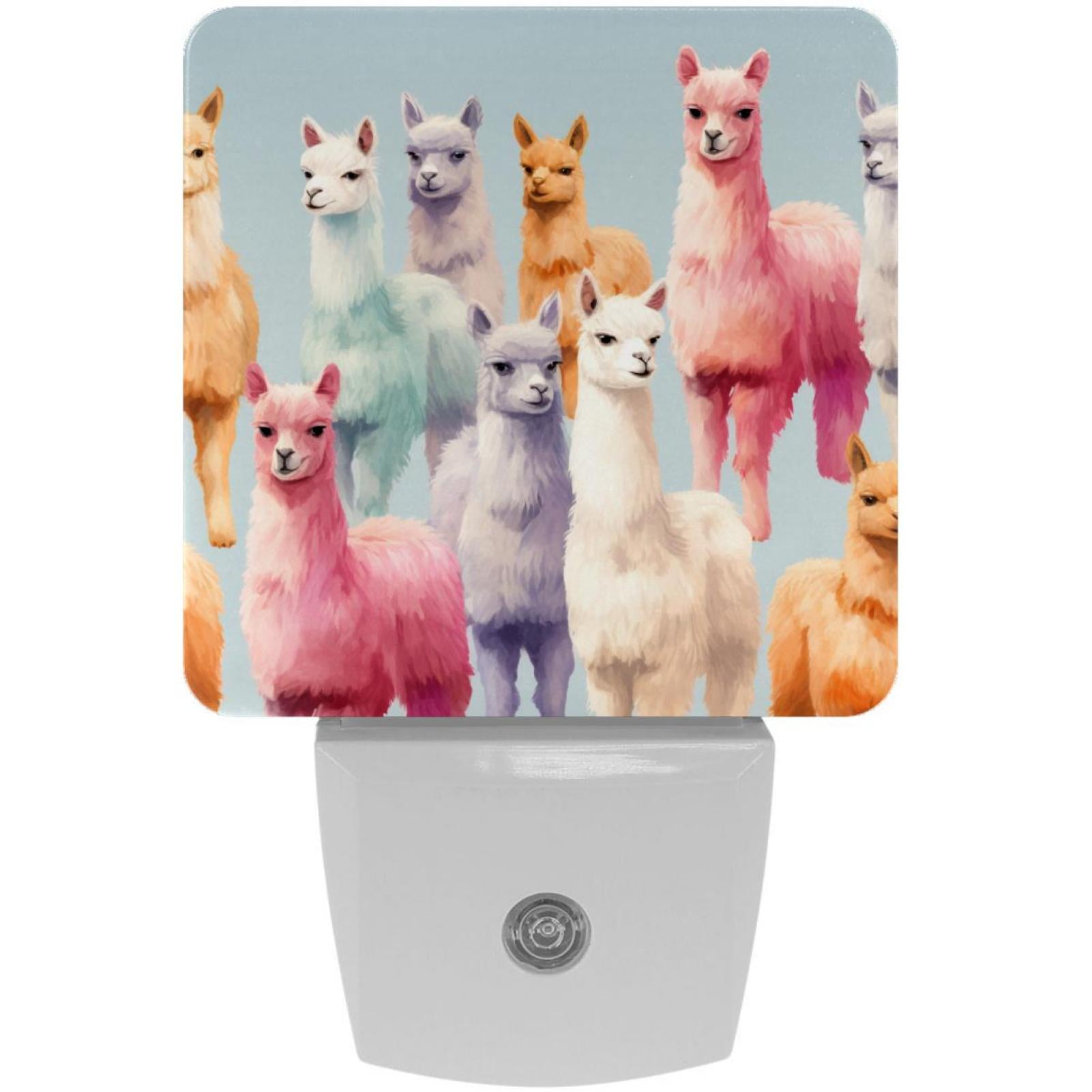 Alpaca LED Square Night Lights - Small and Bright Illumination for Your ...