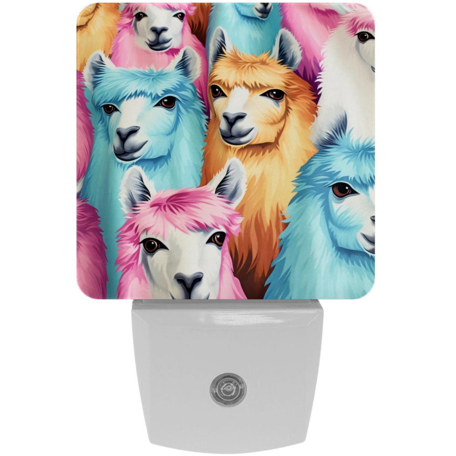 Alpaca LED Square Night Lights - Small and Bright Illumination for Your ...