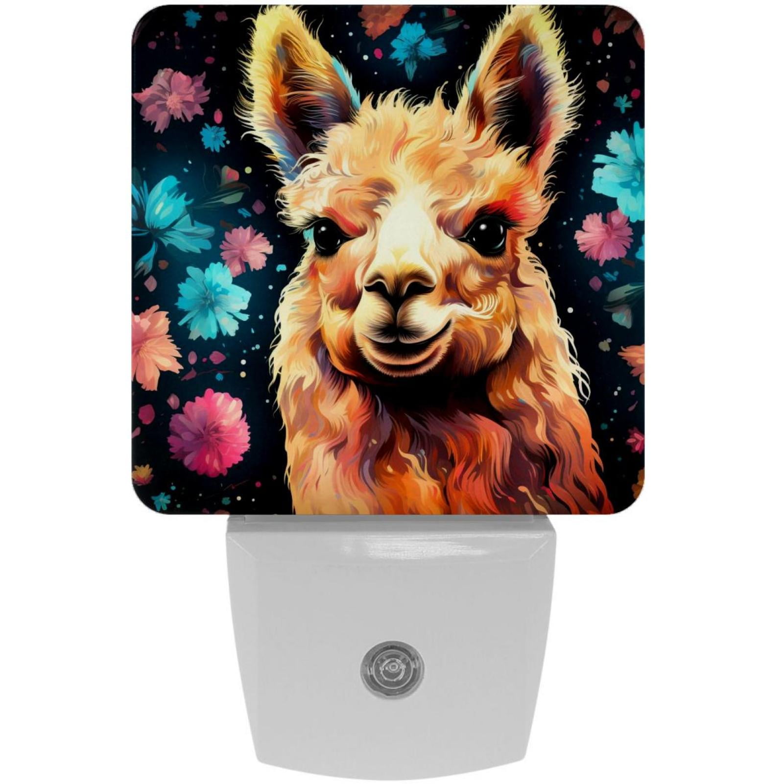 Alpaca LED Square Night Lights - Stylish and Energy-Efficient Room ...
