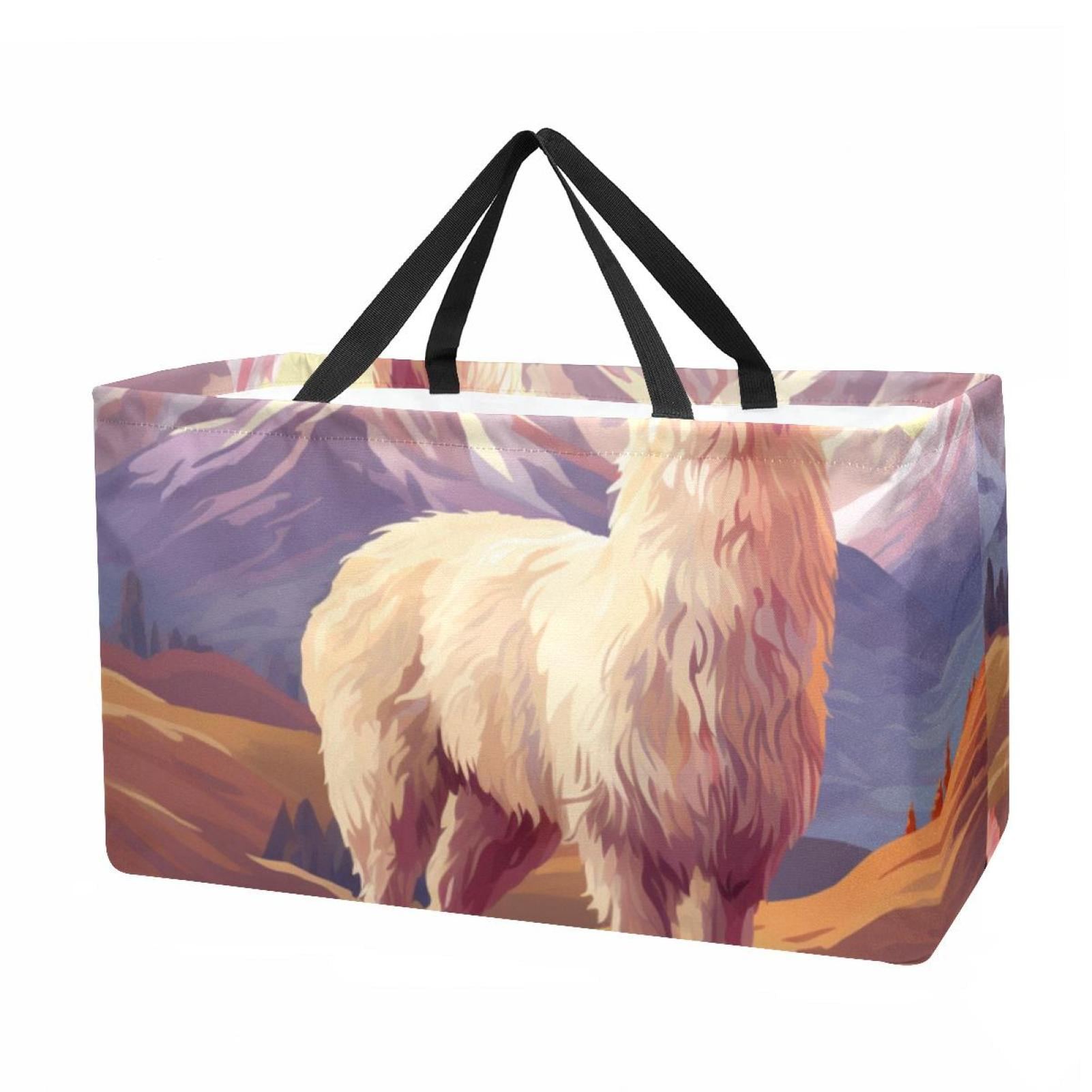 Alpaca Large Capacity Foldable Oxford Cloth Cube Organizer with ...