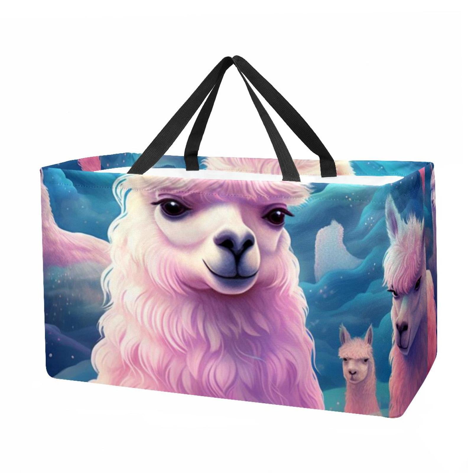 Alpaca Large Capacity Reusable Foldable Oxford Cloth Storage Bins ...