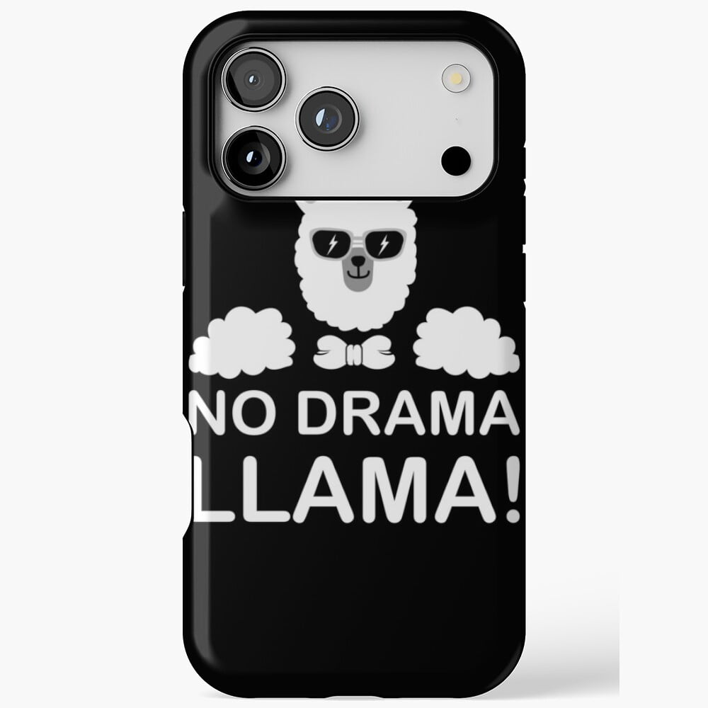 Alpaca Llama Hipster Jungle Animal Art iPhone Case 11 to 17 Pro Max ...