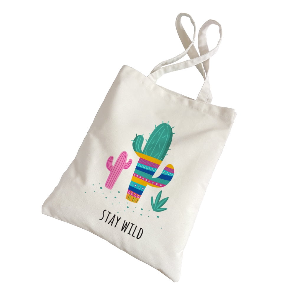 Alpaca Nature Tote Bag With Design Pattern Printed Machine Washable ...