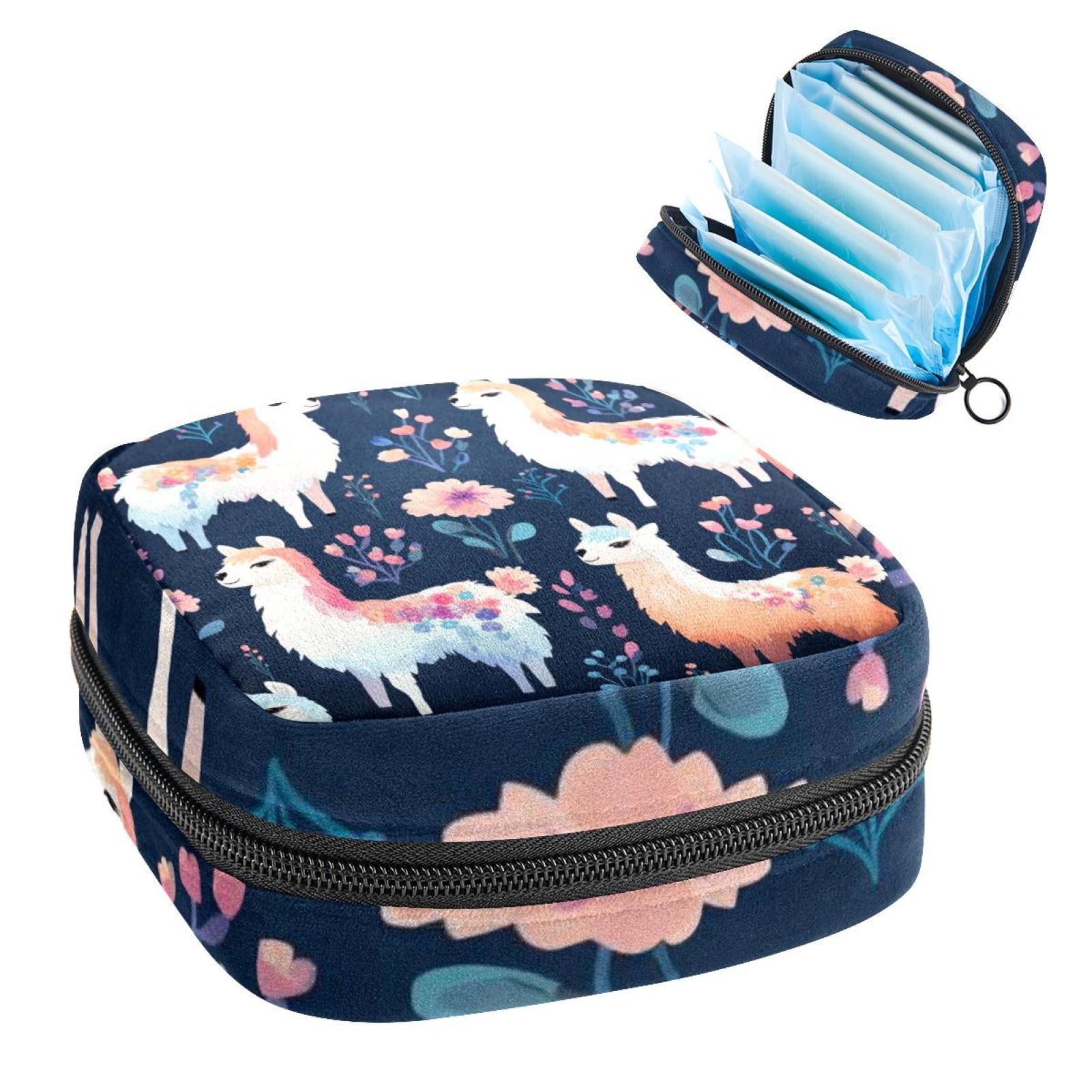 Alpaca Pad Bag Period Pouch Travel Pouch Women Small Stationary Pouch ...