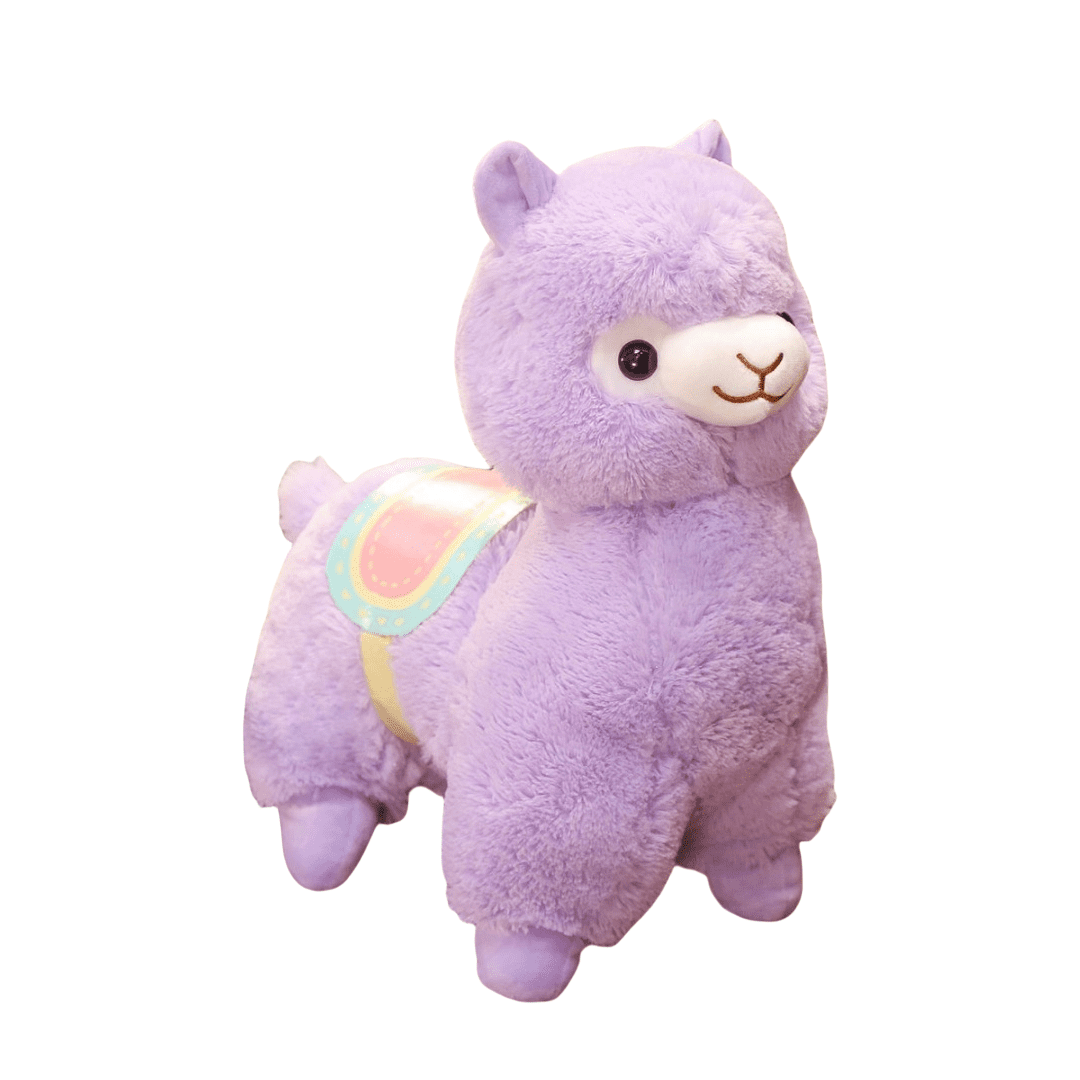 Alpaca Plush Toy Llama Stuffed Animal Toy Plushie Hug Pillow Soft ...