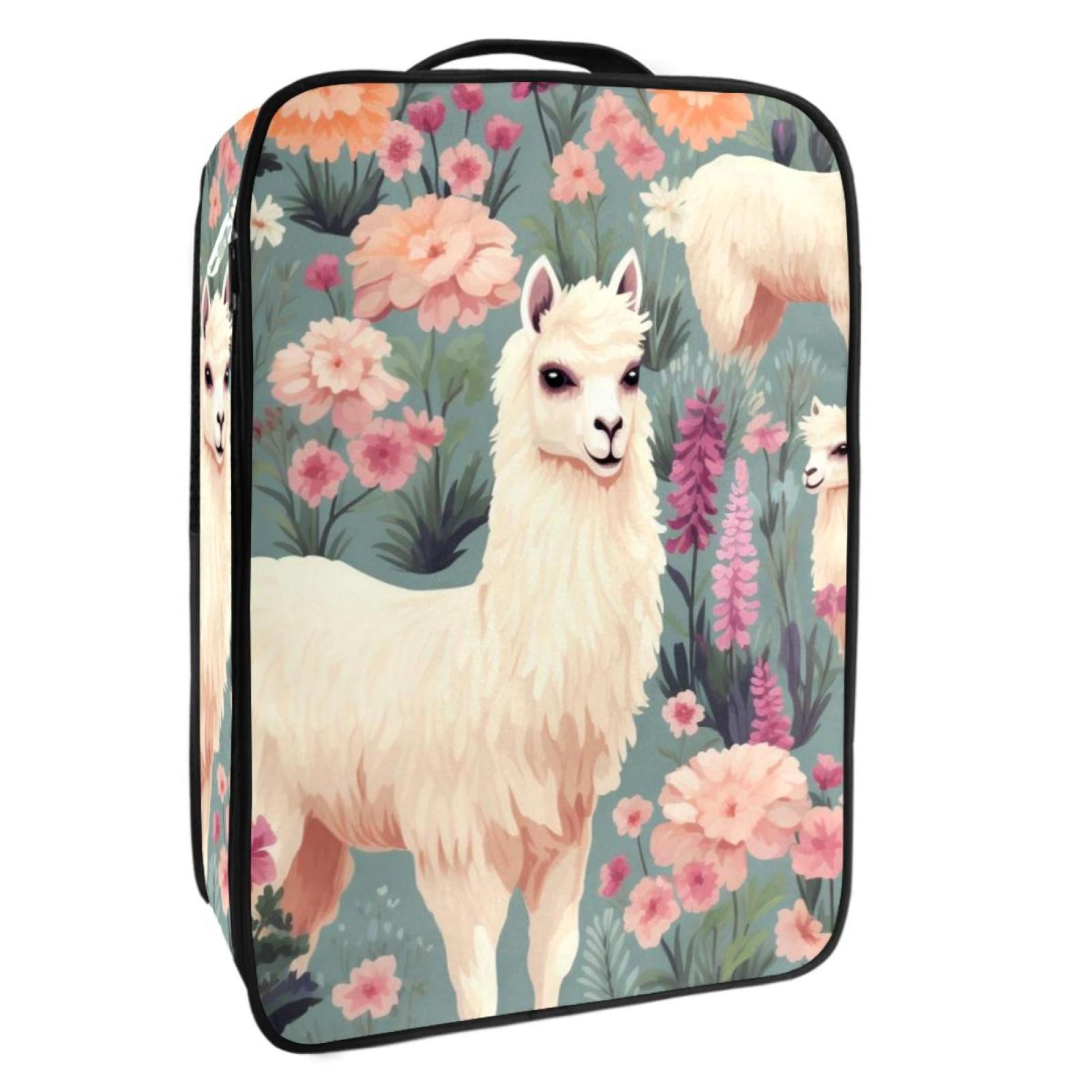 Alpaca Polyester Shoe Boxes Organizer, 23x31cm/9x12in Size for Storage ...