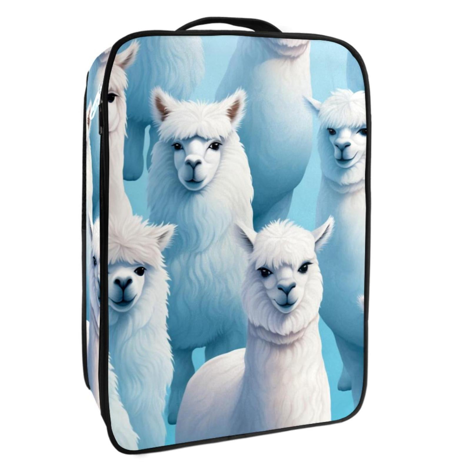 Alpaca Polyester Shoe Storage Box Organizer - 23x31cm/9x12in Size for ...