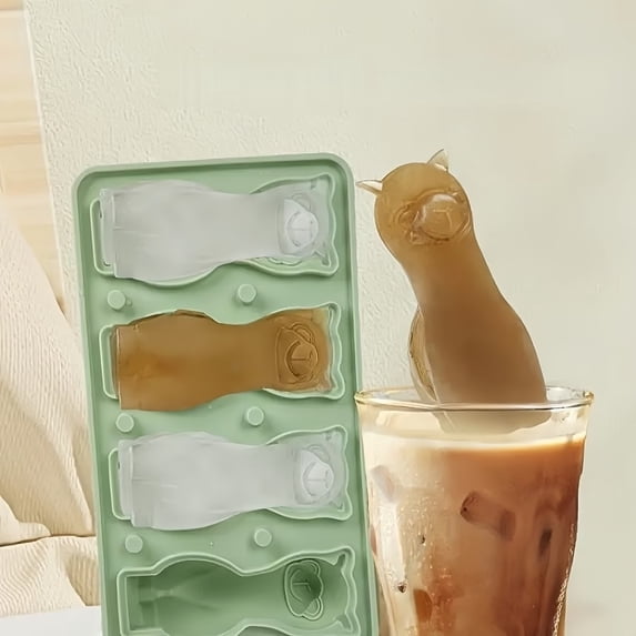 Alpaca-Shaped Silicone Ice Cube Tray - Creative Ice Mold for Unique Ice ...