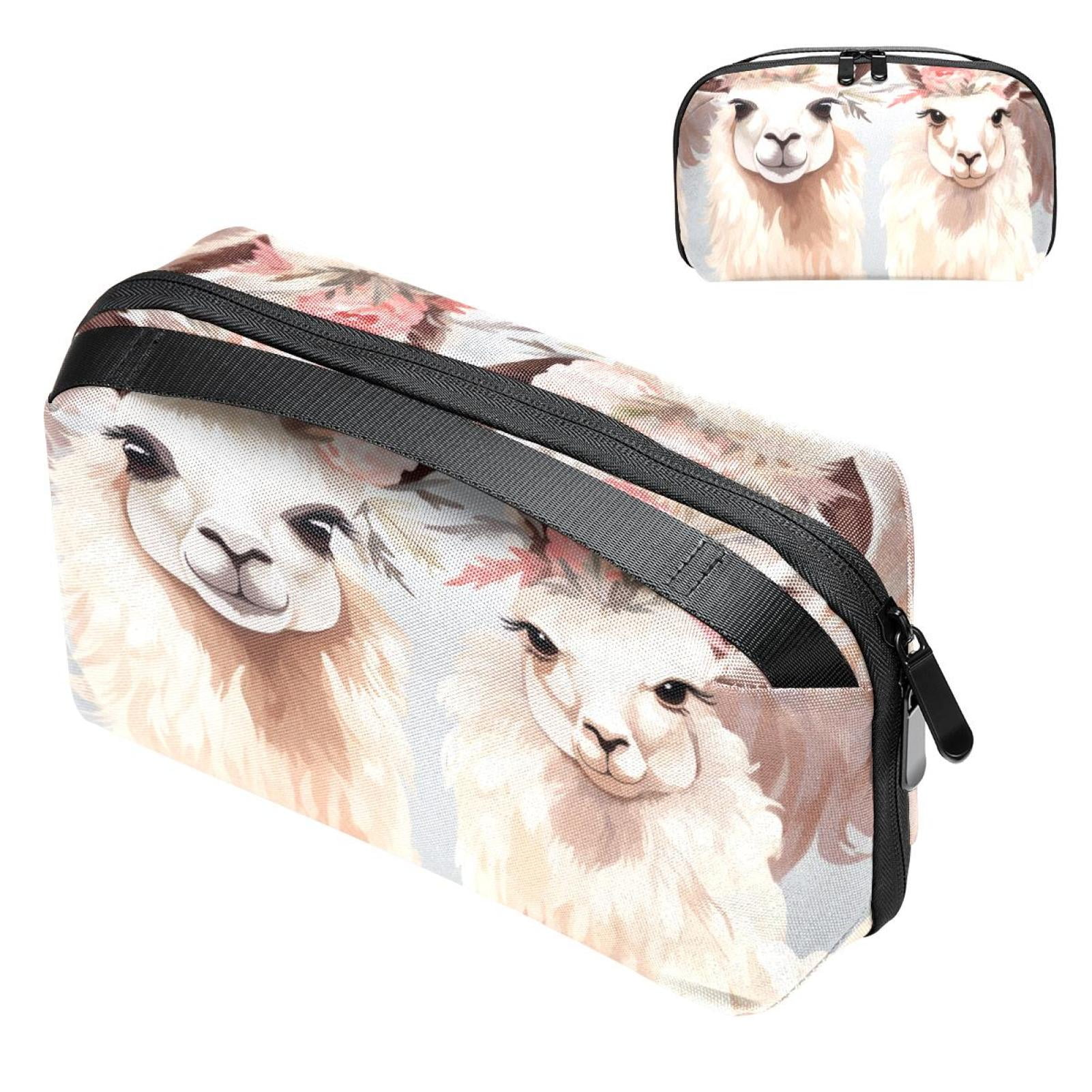 Alpaca Travel Case Charger Pouch Hard Drive Bag Cable Organizer Desk ...