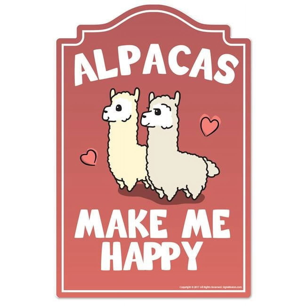 Alpacas Novelty Sign - Walmart.com