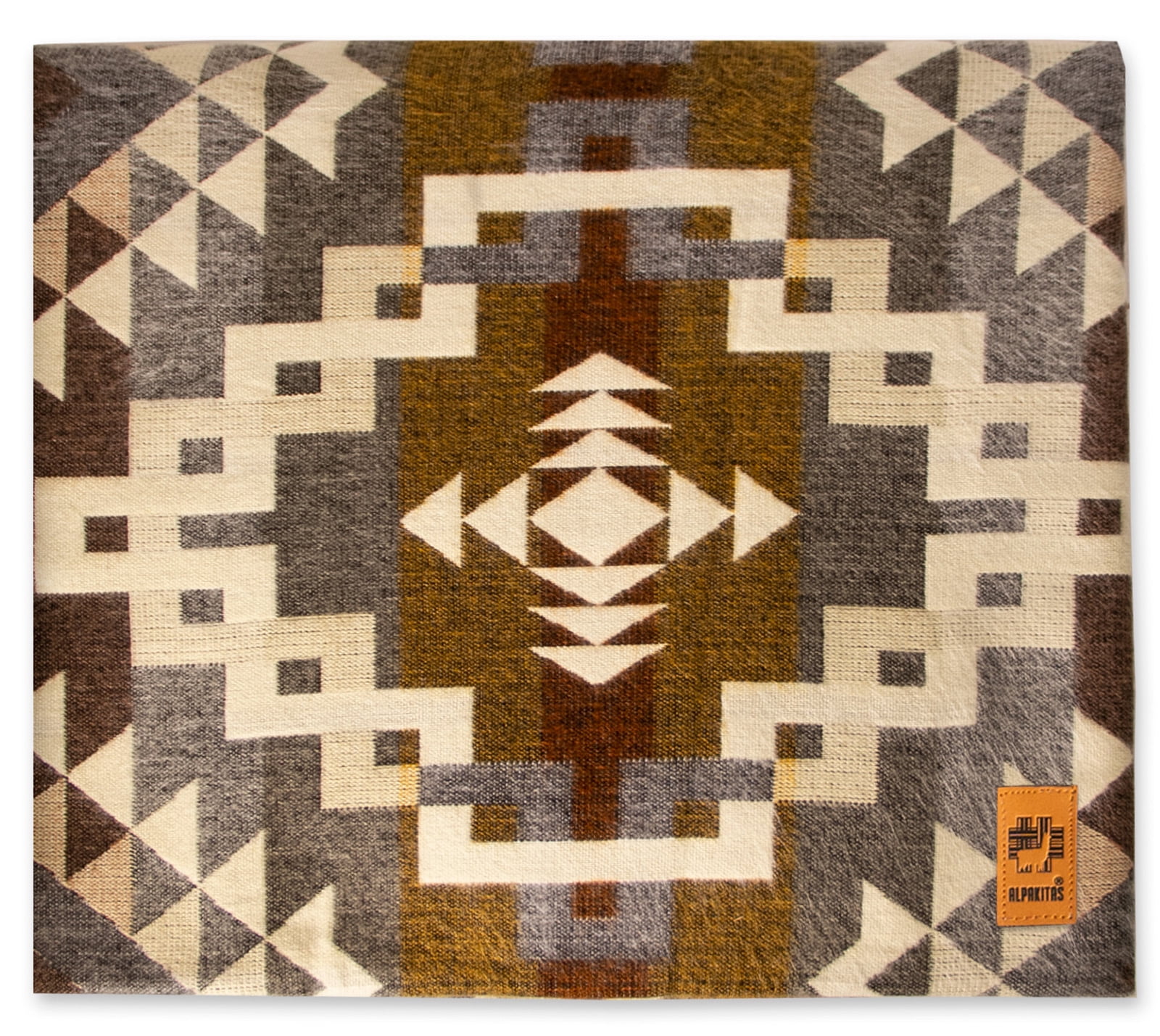 Alpakitas Blanket Throw | Large, Beautiful, Warm, Variegated | 90 x 75 ...