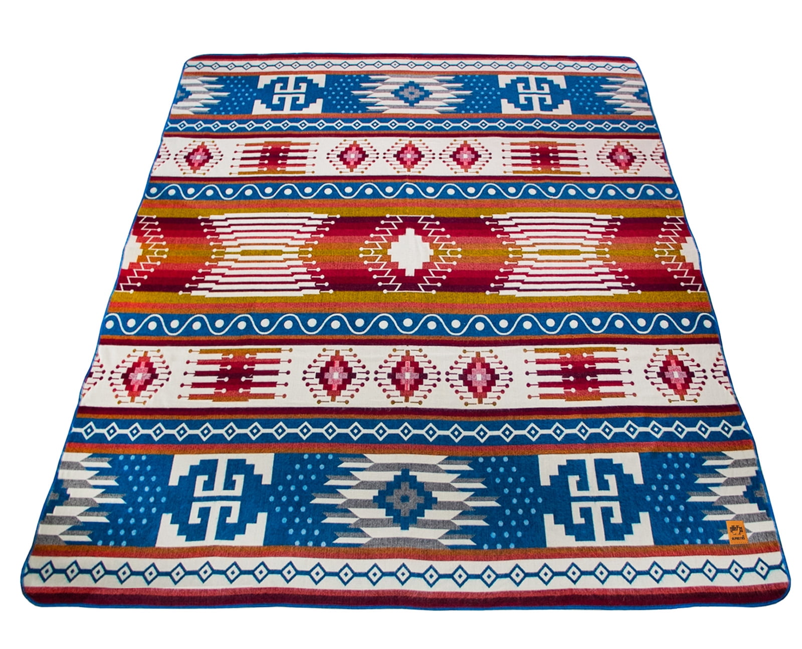 Alpakitas Blanket Throw | Large, Beautiful, Warm, Variegated | 90 x 75 ...