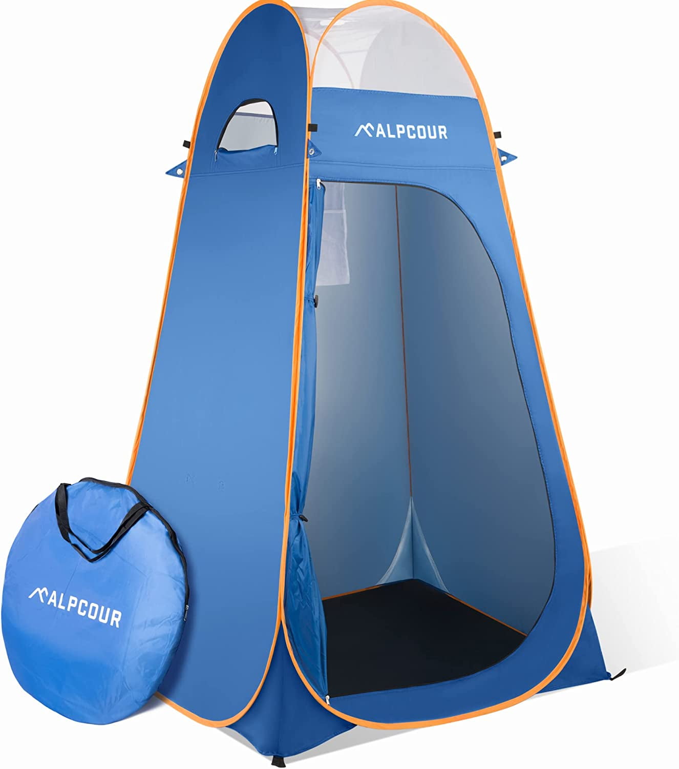 Alpcour Portable Pop Up Tent –Privacy Tent for Portable Toilet, Shower ...