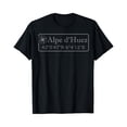 Alpe d'Huez Cycling Tour Bicycle French Western Alps Sport T-Shirt ...