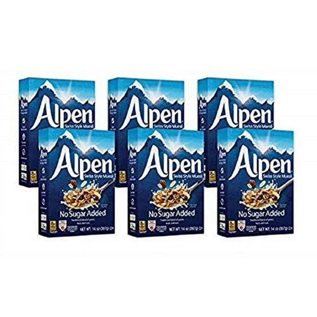 Alpen Muesli No Sugar Added Cereal Heart Healthy Cereal With Wheat