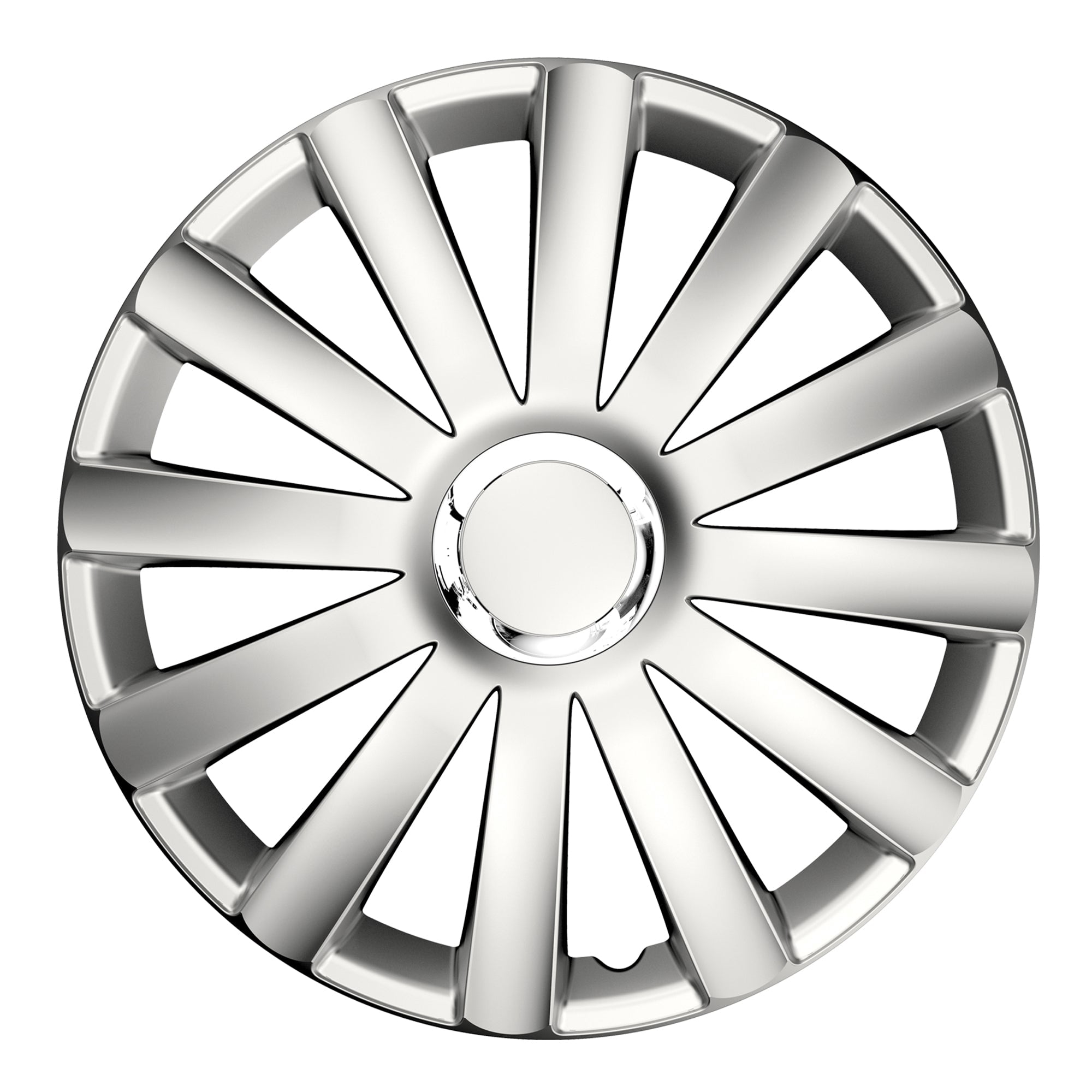 Alpena 16" Spyder Pro Wheel Covers, Silver, set of 4 - Walmart.com