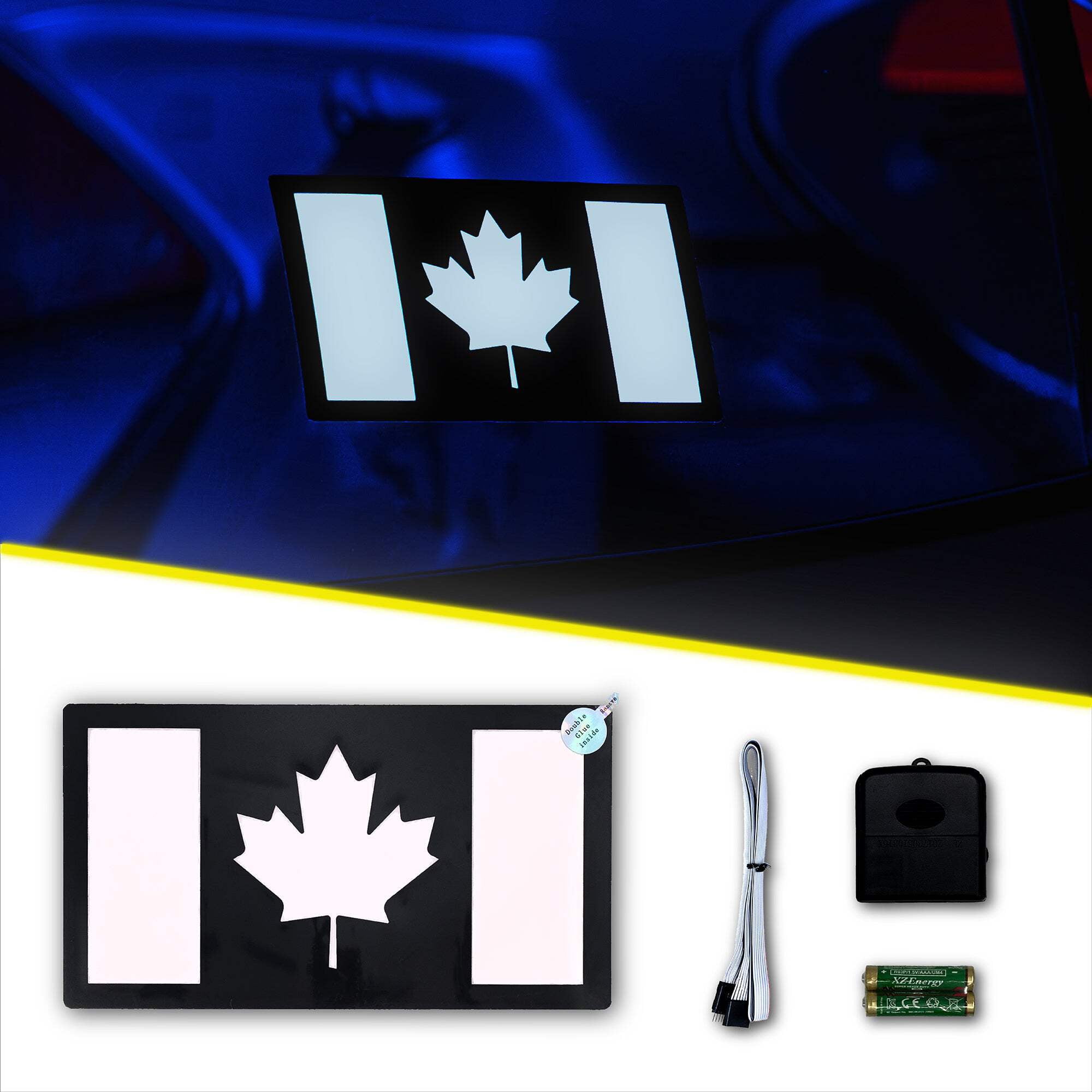Alpena Sound Reactive LED Car Window Sticker/Ready to Glow Light-Up ...