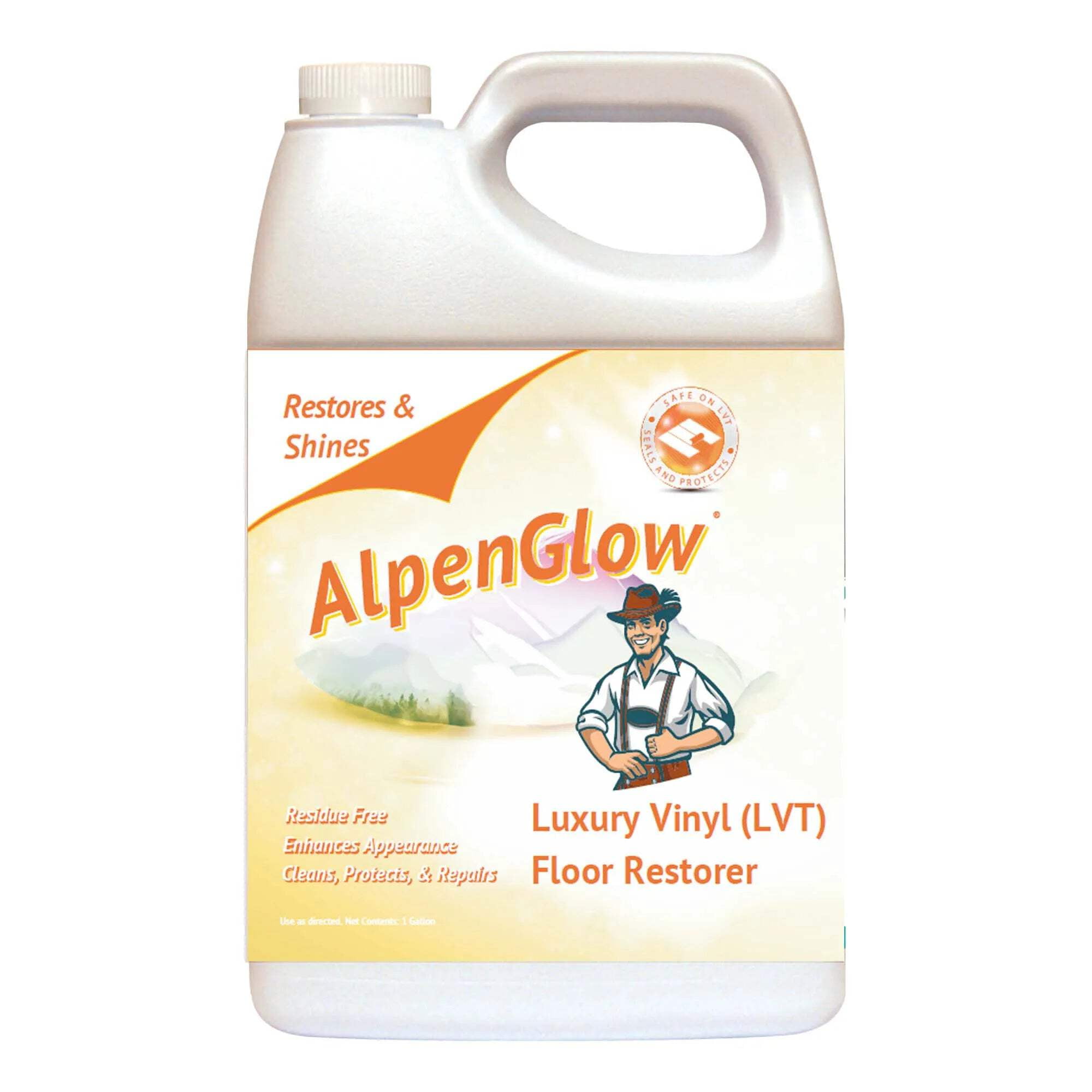 Alpenglow Luxury Vinyl Floor Restorer – High-Gloss Polish & Scratch ...