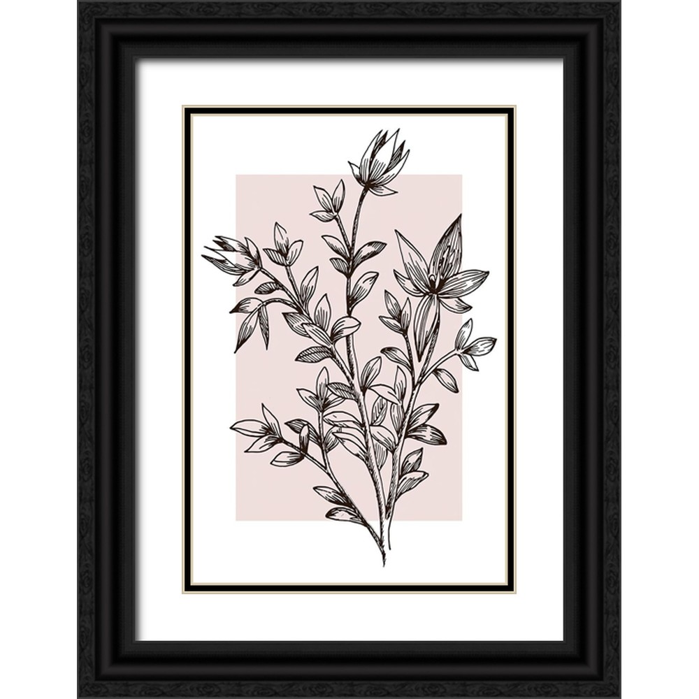 Alpenglow Workshop 11x14 Black Ornate Wood Framed with Double Matting ...