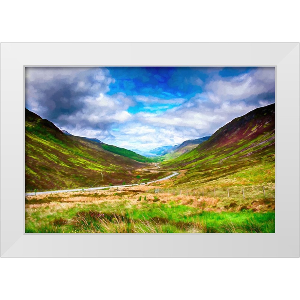 Alpenglow Workshop 14x11 White Modern Wood Framed Museum Art Print ...