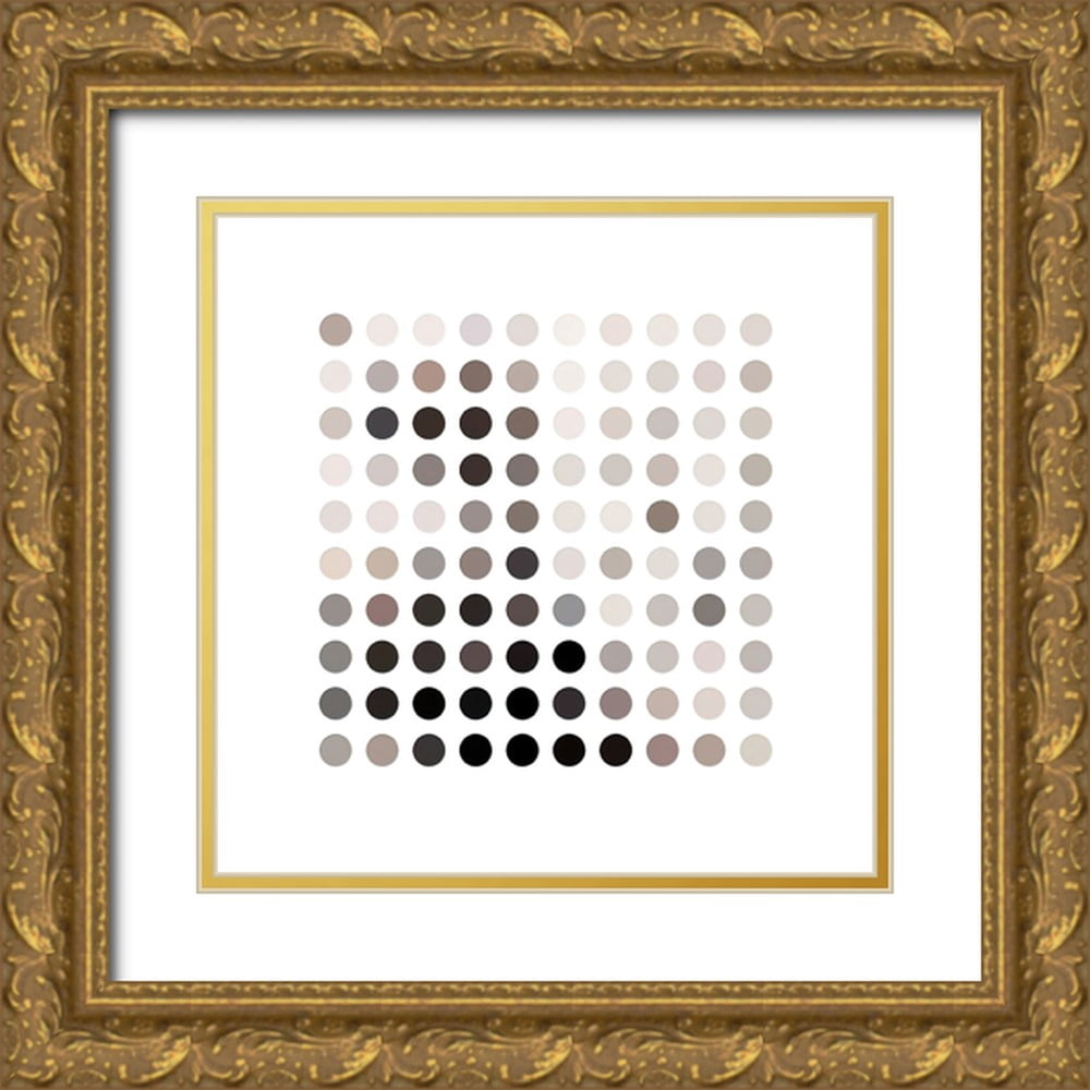 Alpenglow Workshop 15x15 Gold Ornate Wood Framed with Double Matting ...