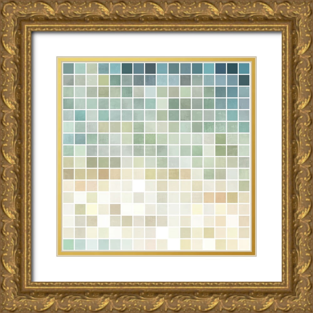 Alpenglow Workshop 26x26 Gold Ornate Wood Framed with Double Matting ...