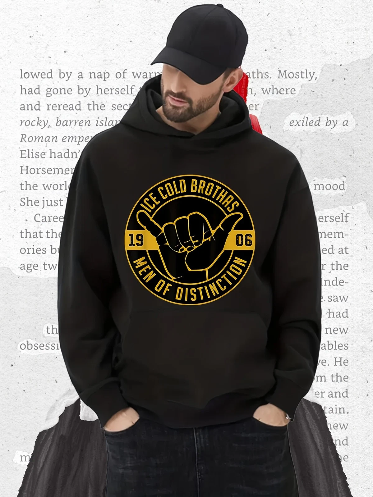 Alpha African Fraternity 1906 Ice Cold Brothas Greek Letter Pullover ...