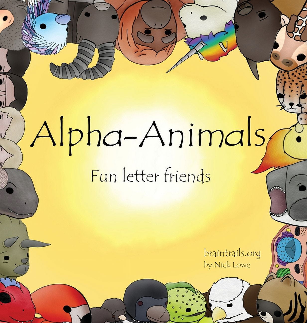 Alpha-Animals: Fun Letter Friends, (Hardcover) - Walmart.com