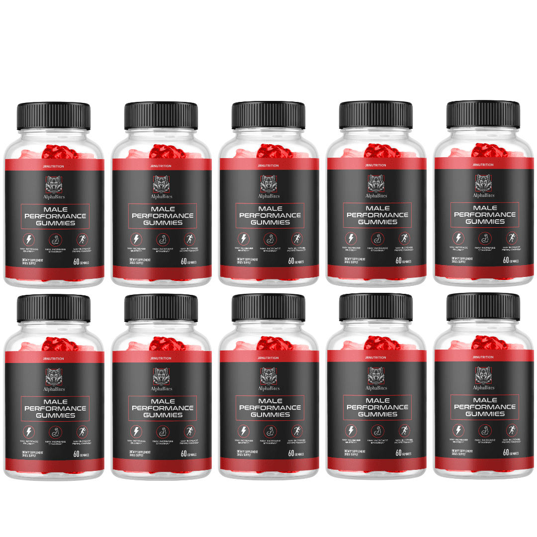 Alpha Bites Gummies AlphaBites Gummies - 10 Bottles - Walmart.com