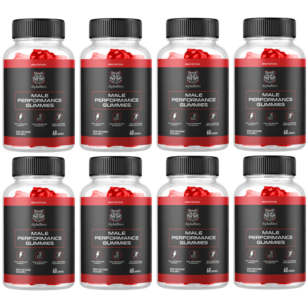 Alpha Bites Gummies AlphaBites Gummies - 8 Bottles - Walmart.com