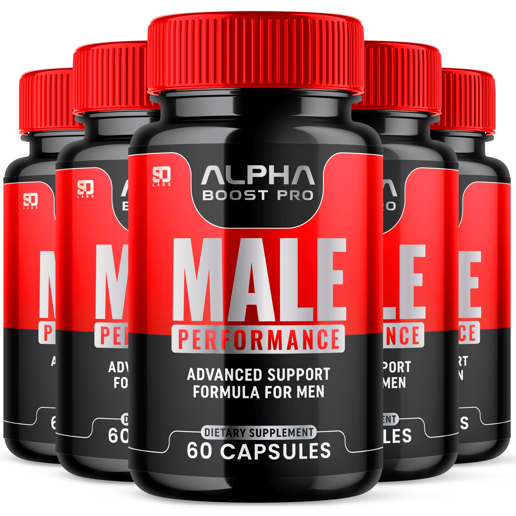 Alpha Boost Pro for Men Advanced Formula Supplement with Premium Ingredients 300 Capsules ...
