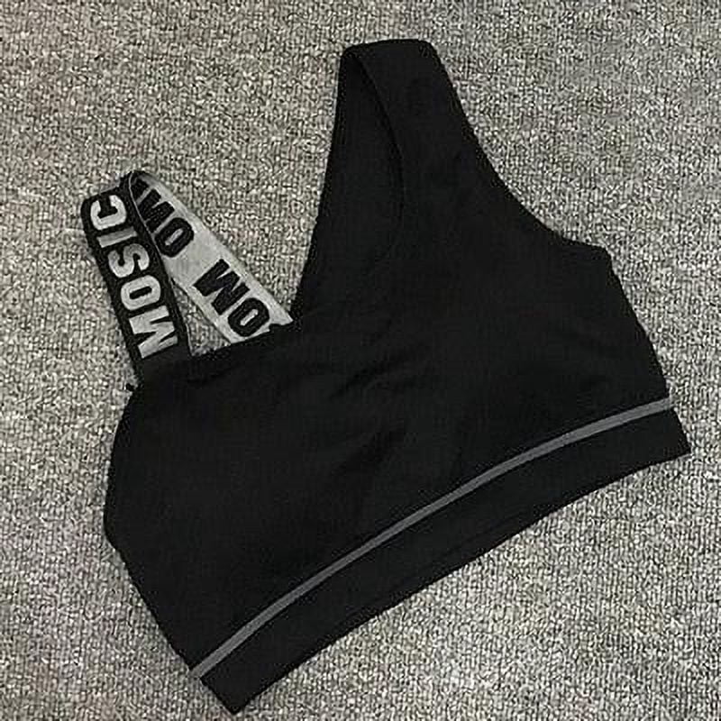 Alpha C Apparel New Letter Cut Out Sports Bra Women Fitness Yoga Push ...